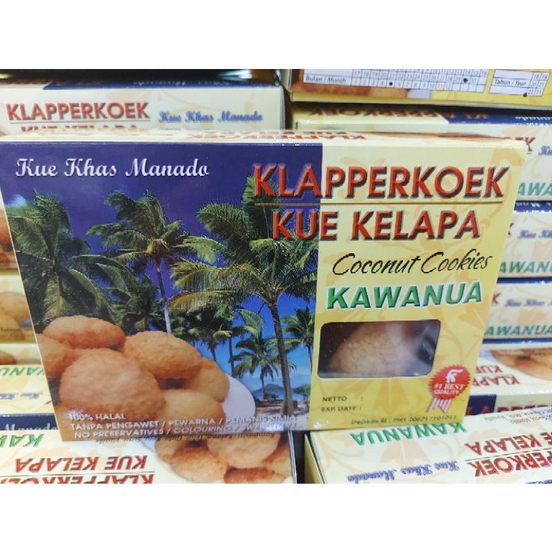 Kawanua Klapperkoek Coconut Cake By Cake Snacks Original Food Typical ...