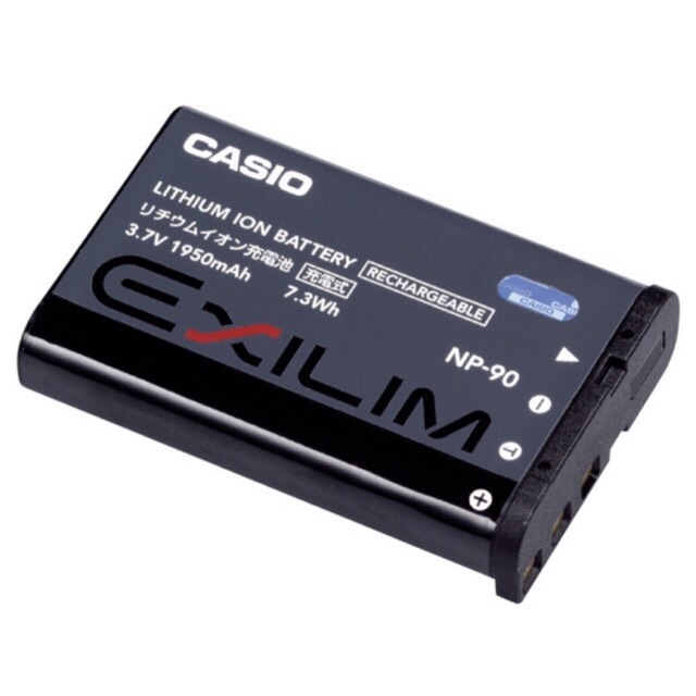 Casio NP-90 NP90 Battery for the EX-H10 EX-H15 EX-H20G Cameras | Shopee ...