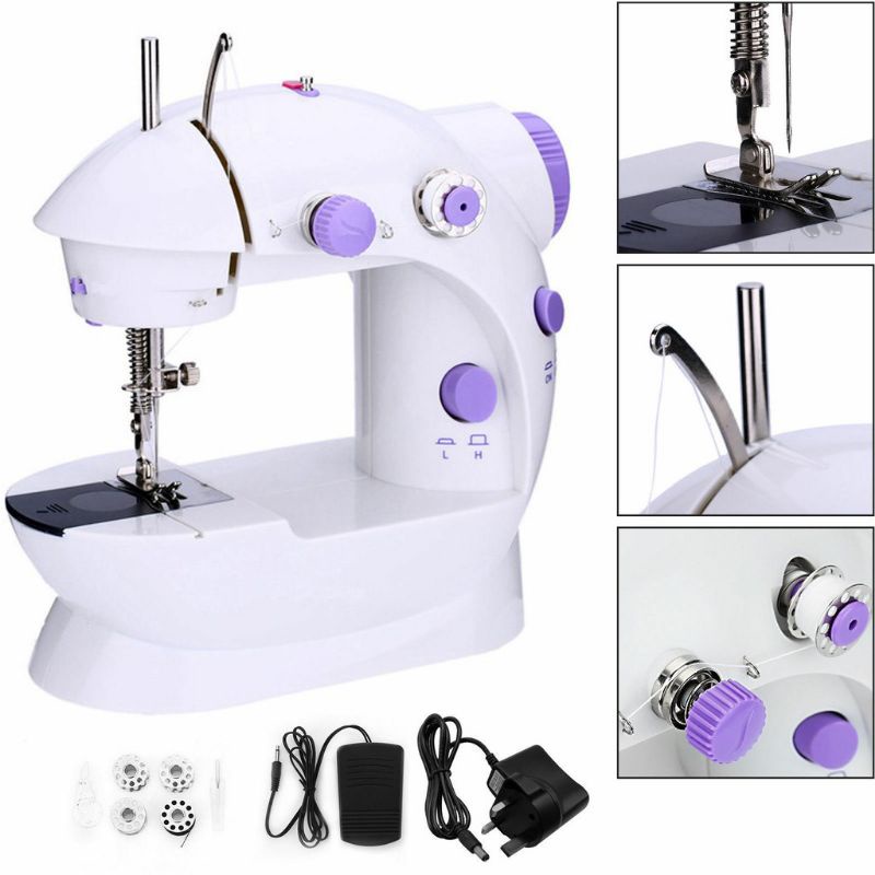 Mini Sewing Machine Easy To Carry Tools Model Sm-202A. | Shopee Philippines