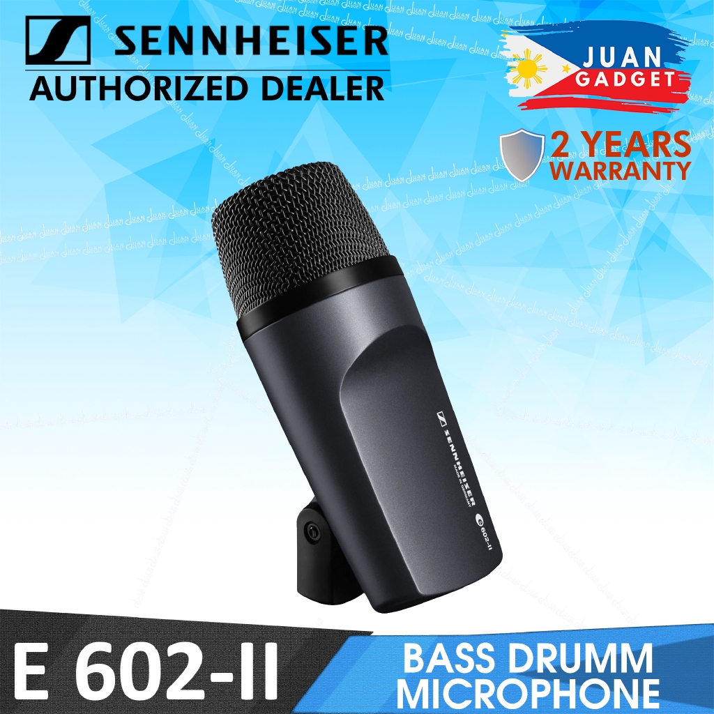 Sennheiser e 602-II Cardioid Bass Drum / Instrument Microphone | Shopee ...