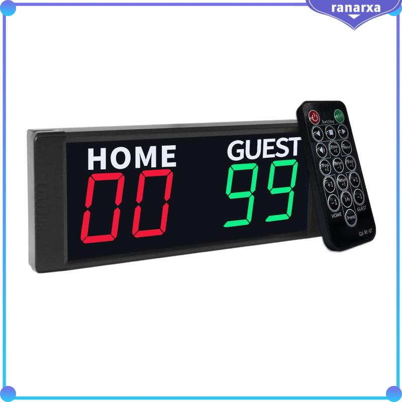 Mini Electronic Digital Scoreboard with for Pong Tennis Indoor Games ...