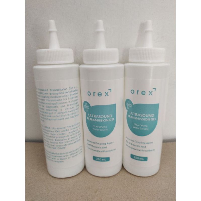 Orex Ultrasound Transmission Gel (250ml) | Shopee Philippines