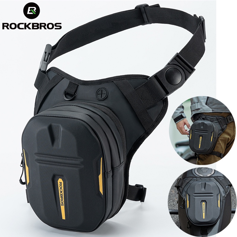 【PH Delivery】ROCKBROS Motorcycle Bag Messenger Bag Hard Case Belt Bag ...