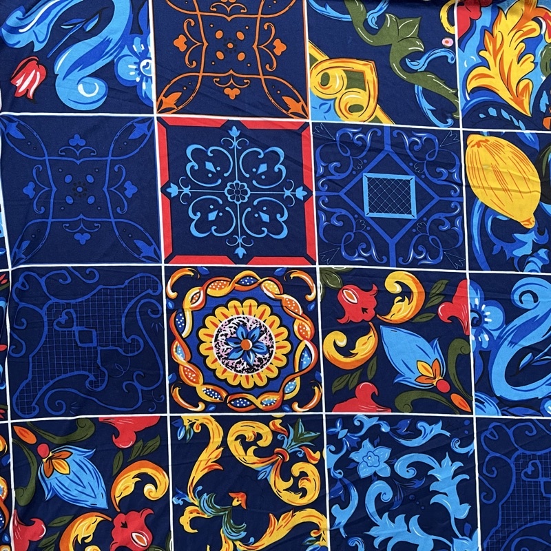 TELA MANILA Cotton Spandex per Yard Fabric Tela Cloth Stretchable ...