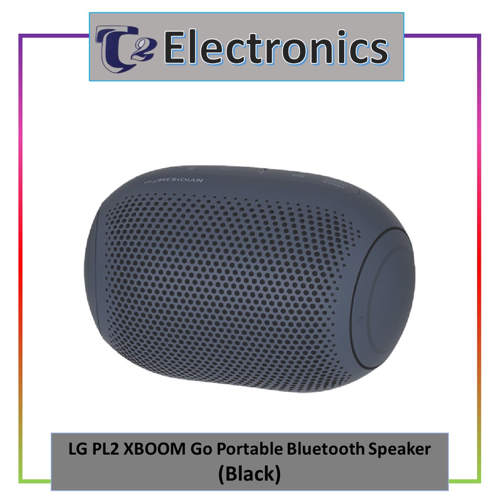 LG PL2 XBOOM Go PL2 Portable Bluetooth Speaker with Meridian Audio ...