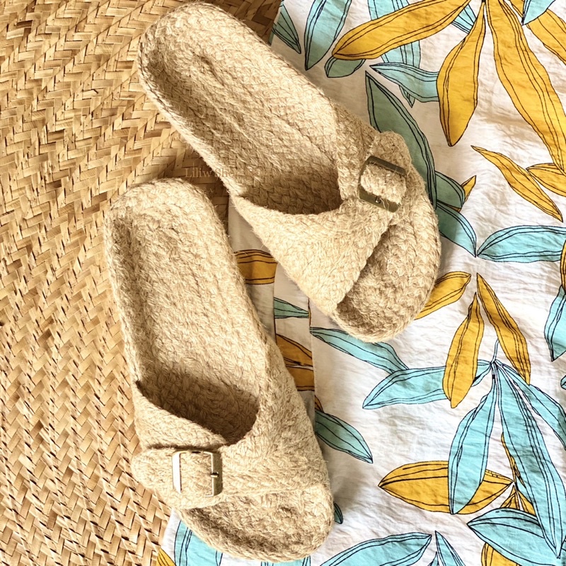 Pure 100% Abaca Beach Sandals for Women - MADE IN LILIW | Shopee ...
