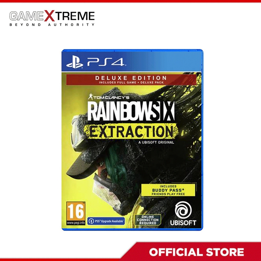 Playstation 4 Tom Clancy's Rainbow Six Extraction Deluxe Edition R3 ...