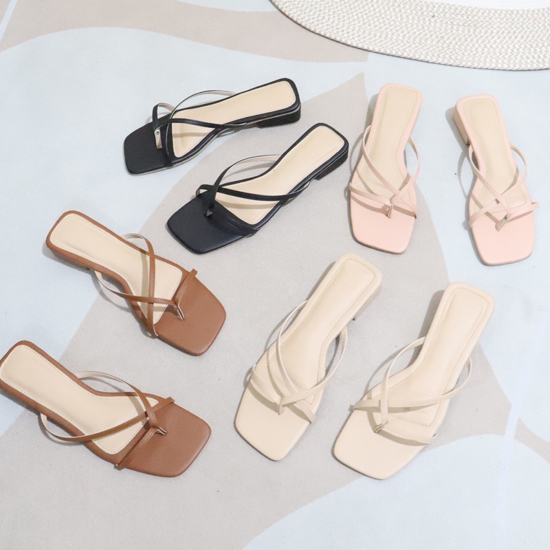New mimi marikina flat stylist sandals for women | Shopee Philippines