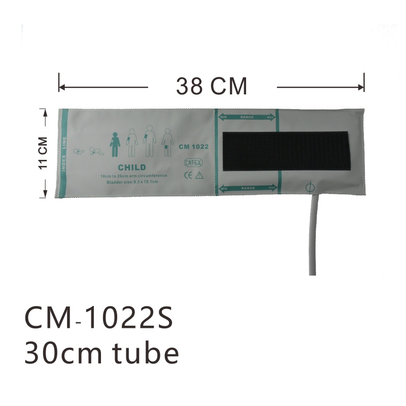 Universal NIBP Cuff ,6 Size of Cuffs Neonatal Infant Child Adult Blood ...