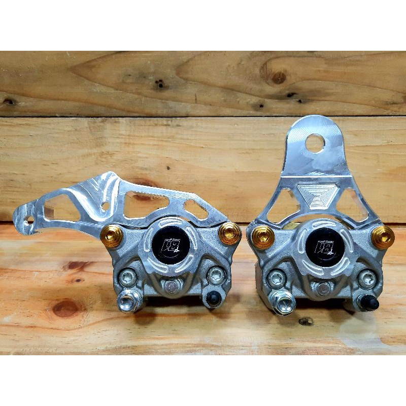 8.1 Caliper set w/ Front/Rear Bracket and FREE BOLTS - Raider 150 Carb ...