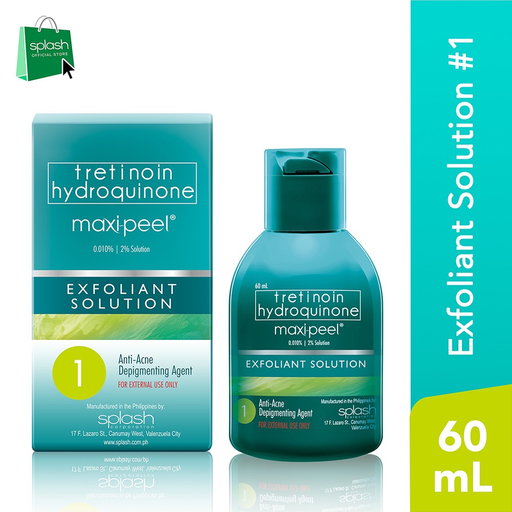 Maxi-Peel Exfoliant Solution 60ml Set #1 Mild | Shopee Philippines
