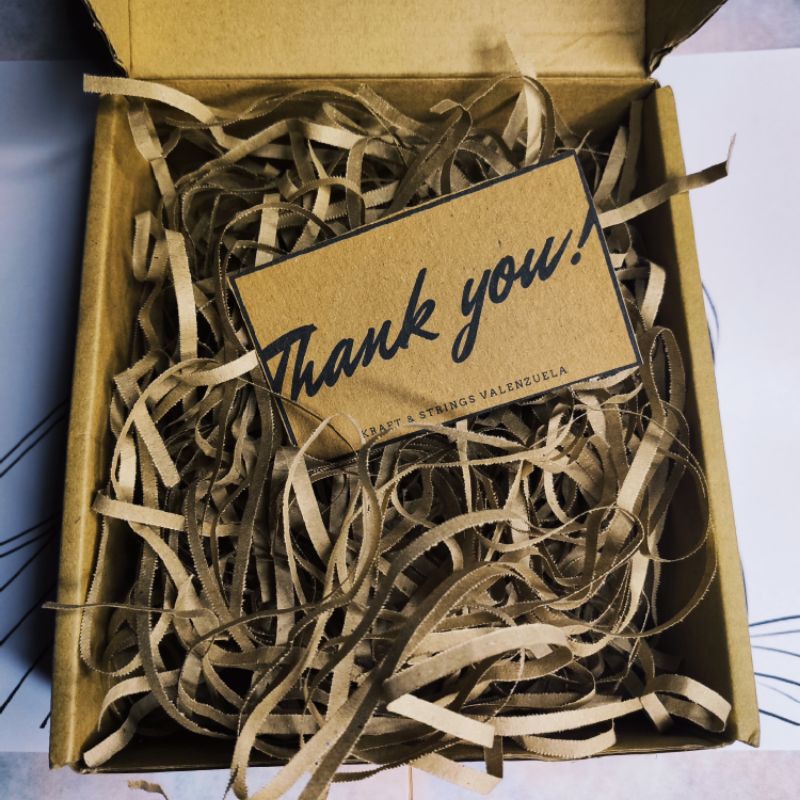 Shredded Kraft Paper Fillers/Box Fillers for your packaging | Shopee ...