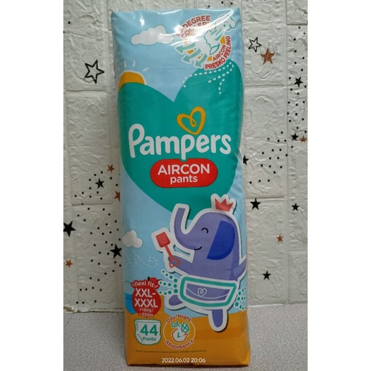 Pampers aircon pants xxl 44s | Shopee Philippines
