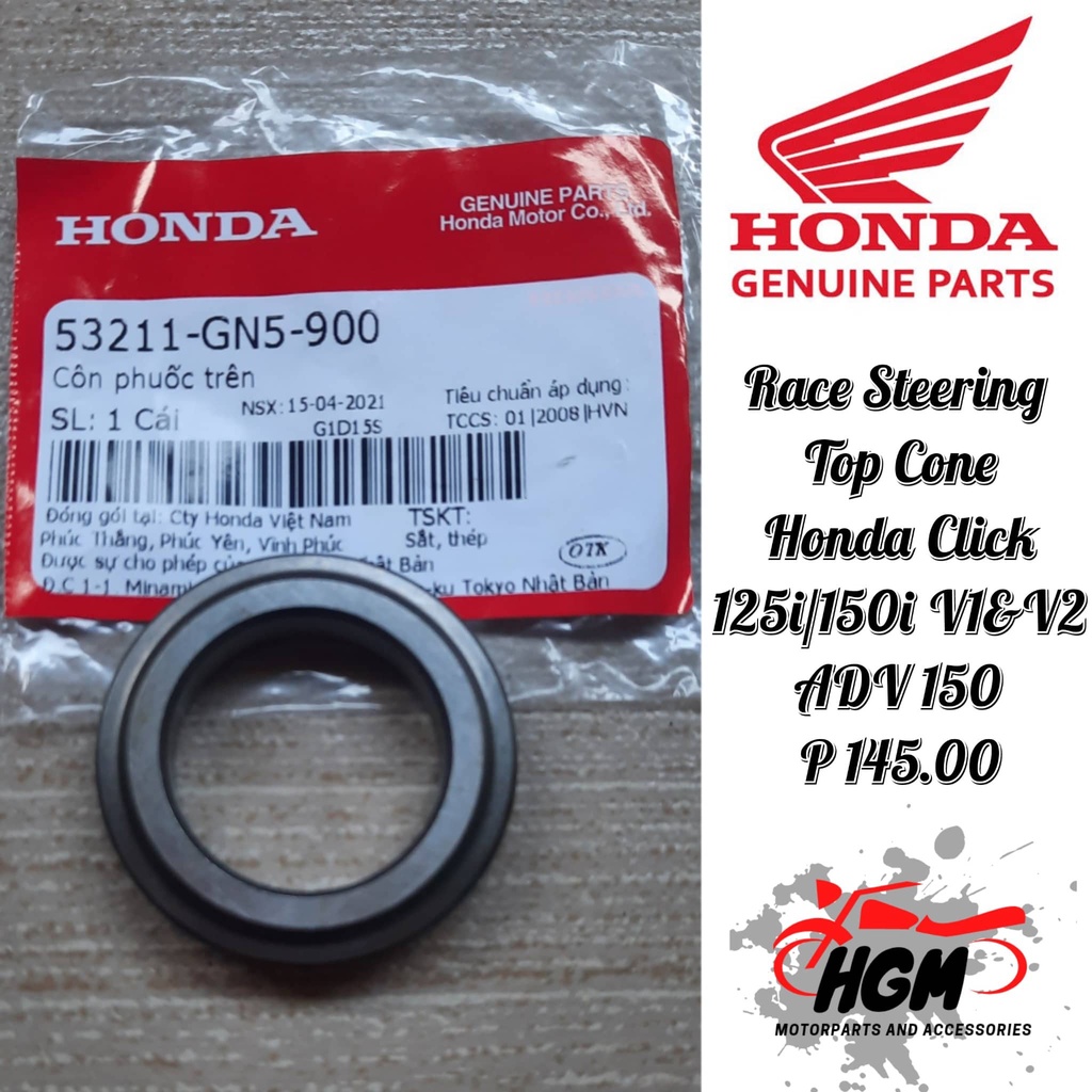 RACE STEERING TOP CONE CLICK 125i/150i V2/V3 ADV150 | 53211-GN5-900 ...