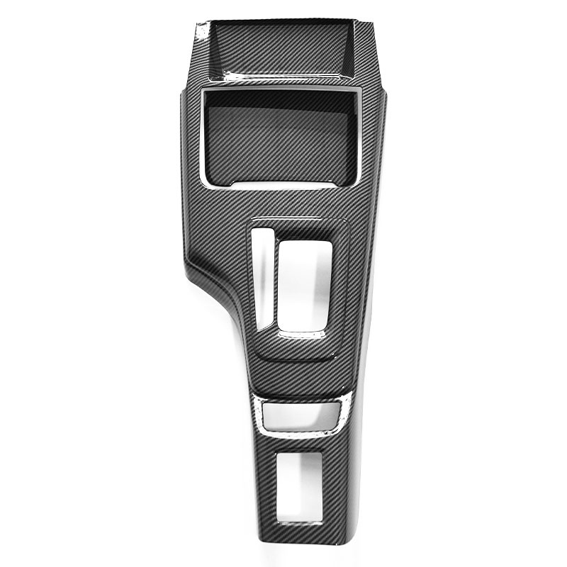 For TOYOTA FORTUNER 2016-2021 carbon fiber pattern car gear panel cover ...