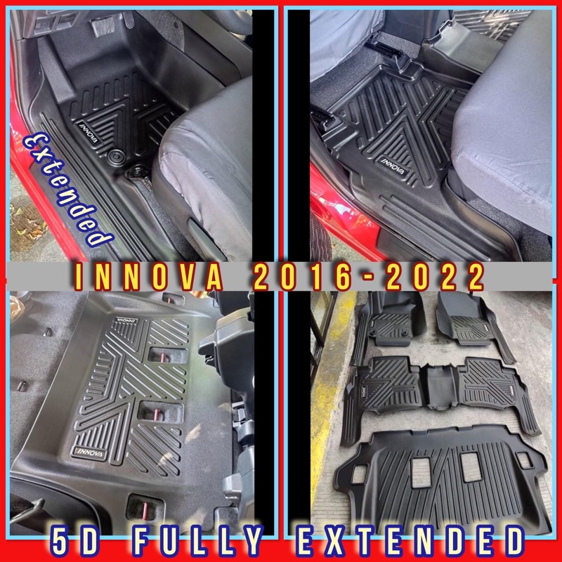 Toyota Innova 2016-2024 5D Extended Deep Dish Matting | Shopee Philippines