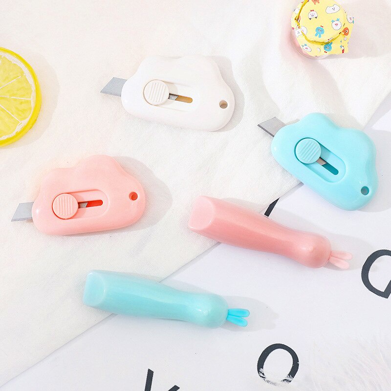 Kawaii Pocket Knife Mini Portable Utility Knife Paper Cutter Cutting ...