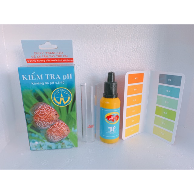 Aquarium Ph Test Kit - With Test Tube | Shopee Philippines