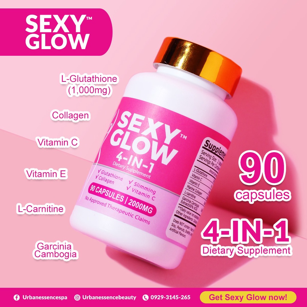 Sexy Glow 6in1 Beauty Supplement | Shopee Philippines