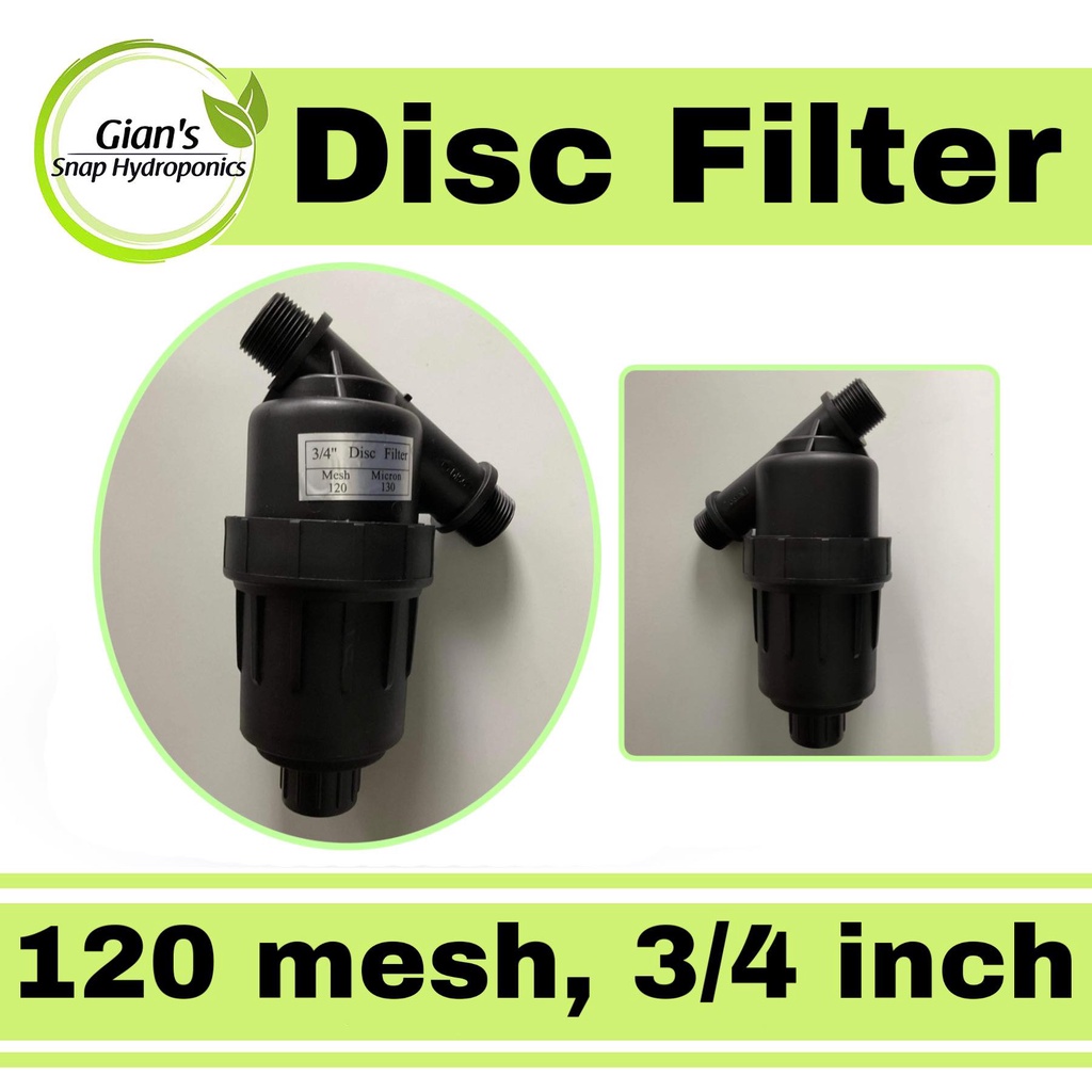 Drip Irrigation Disc Filter 3/4" BSP Male Thread | Shopee Philippines