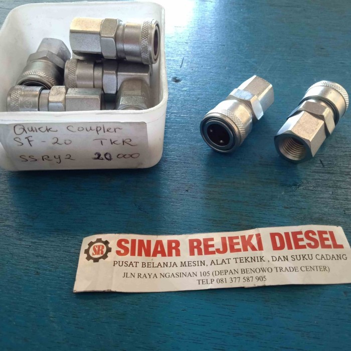 Quick Coupler Copler Coupler SF20 SF 20 Tekiro Coupling Connection ...