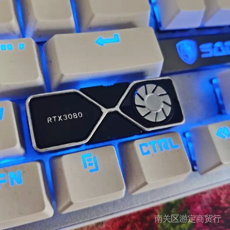 Personalized keycap Graphics card RTX3080 2.75u size Can be used for ...