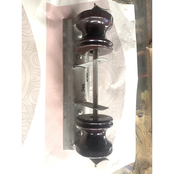 Electrical porcelain spool insulator with bracket 2 rack,3 rack ...