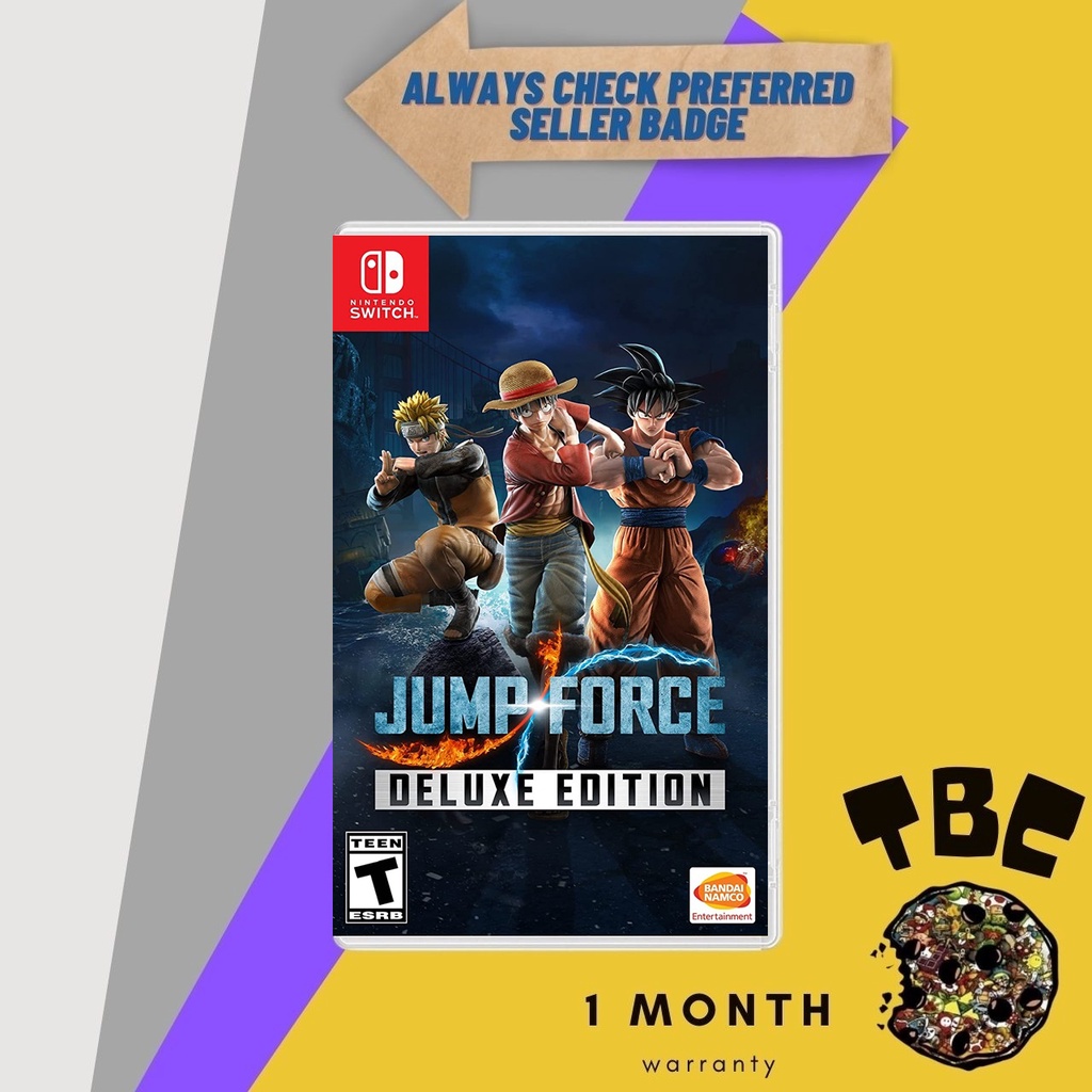 Switch Jump Force - Nintendo Switch [US] | Shopee Philippines