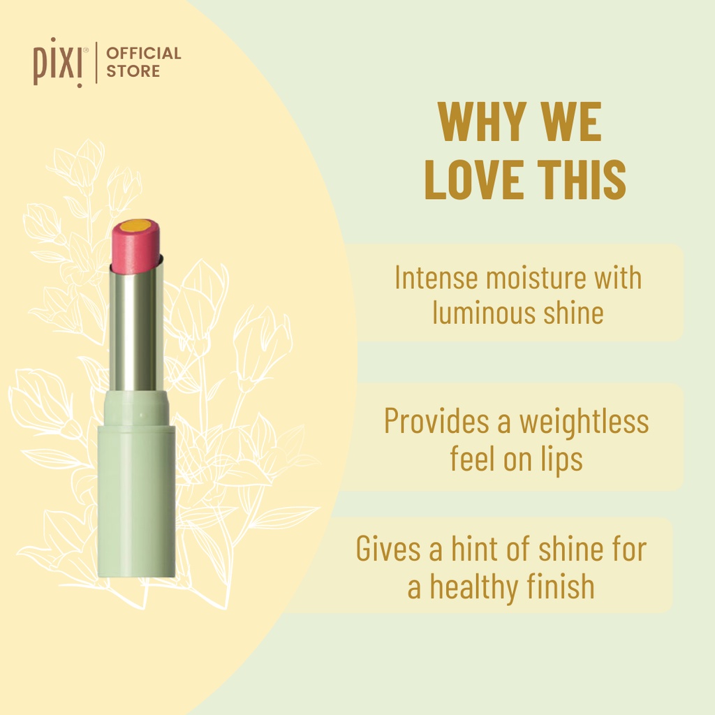 Pixi +C Vit Lip Brightener Tinted Lip Balm for Hydration and Radiant ...