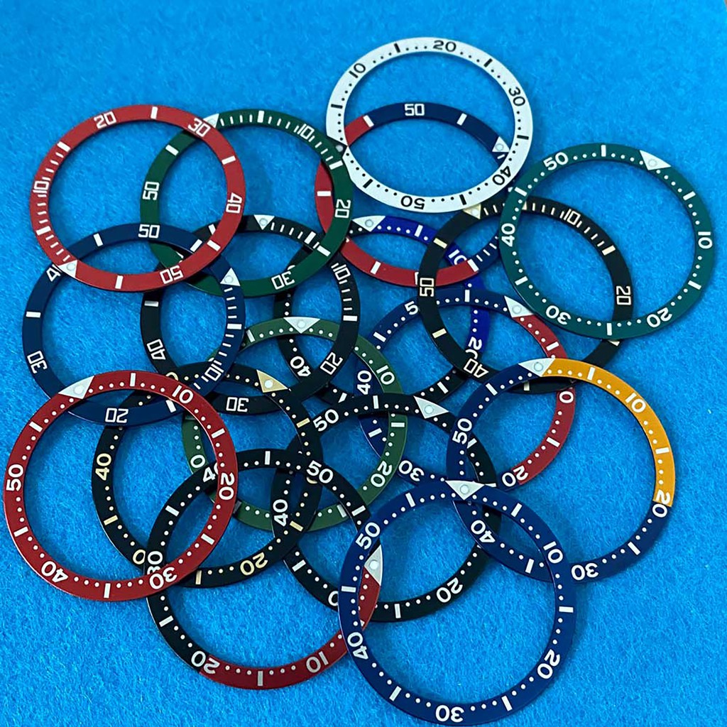 32mm*39mm Flat Aluminum Watch Bezel Insert Ring for Watch Accessories ...