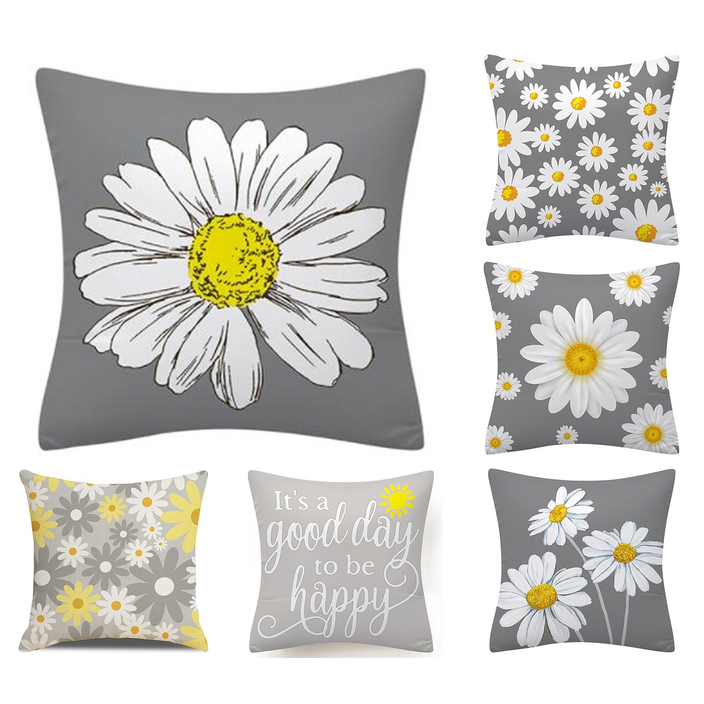 Grey small daisy many-size pillowcase | Shopee Philippines
