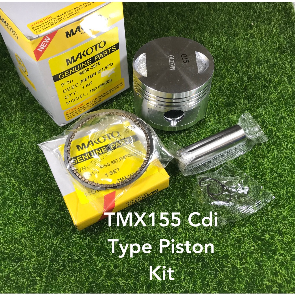TMX 155 Cdi Type Piston Kit Makoto | Shopee Philippines