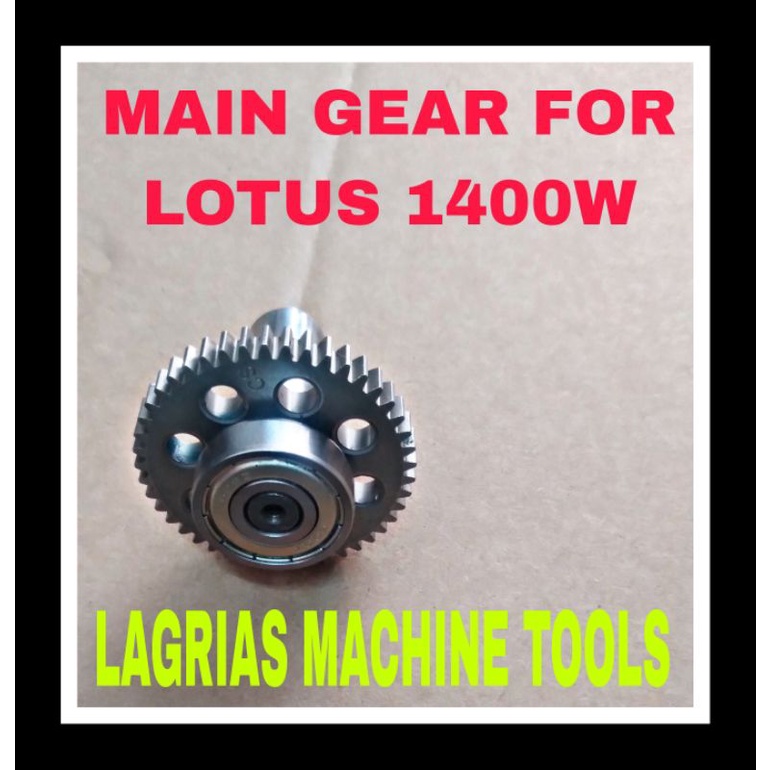 MAIN GEAR FOR LOTUS PRESSURE WASHER 1400W | Shopee Philippines