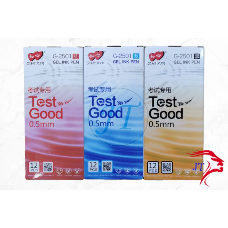 Test Good Gel Ink Pen 0.5mm / 知心笔 (12 pcs/ Box) | Shopee Philippines