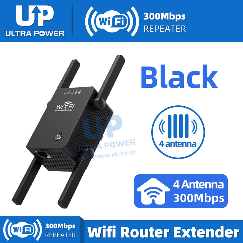 4 Antenna 2.4GHz 300Mbps High Speed Wifi Repeater / Router / AP / Wifi ...