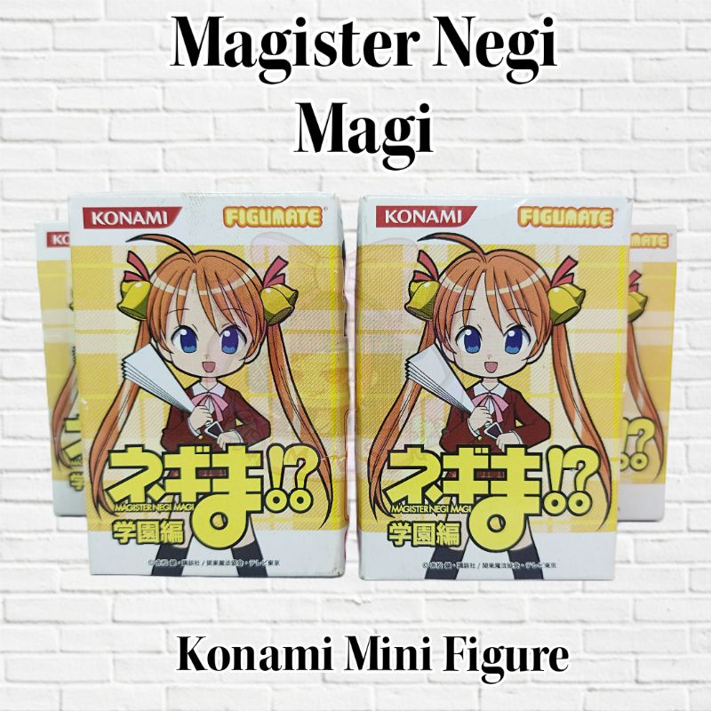 Magister Negi Magi Konami Figumate Mini Figure Gacha Gashapon Mystery ...
