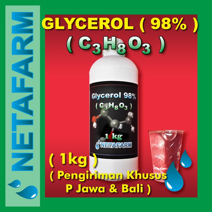 Glycerol/glycerrol/glycerine/glycerin 98% - 1kg Pack | Shopee Philippines