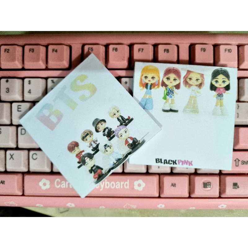 Personalized KPOP /BTS / Blackpink / Symbol Quote Memo Notepad | Shopee ...