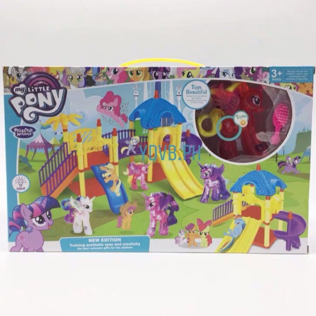 My Little Pony Playground Slide Toy Toys | Shopee Philippines
