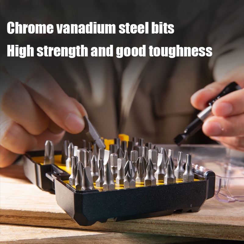 Deli 44/33Pcs Portable Screw Driver Set Magnetic Precision Screwdriver Set Tools DL1033D ...