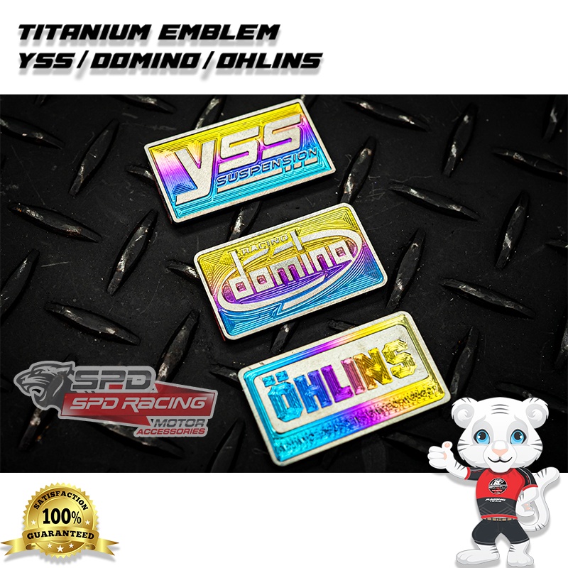 Emblem Titanium YSS / Domino / Ohlins | Shopee Philippines