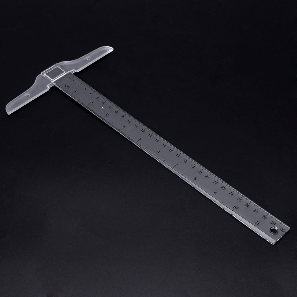 T Square Metric Ruler Double Side Scale Measuring Tool Shopee Philippines