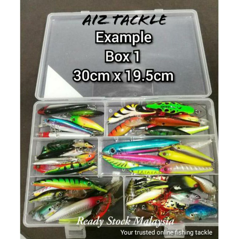 Lure Box / Fishing Box / Used Gewang / Fishing lure Box / Gewang Only Sample | Shopee Philippines