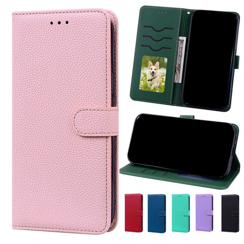 Leather Filp Case Compatible for iPhone 14 13 12 11 X XS XR 8 7 6 6S SE ...