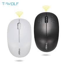 Q4 Portable 3 Buttons Wireless Mouse 2.4GHz 1000DPI Office Ergonomic ...
