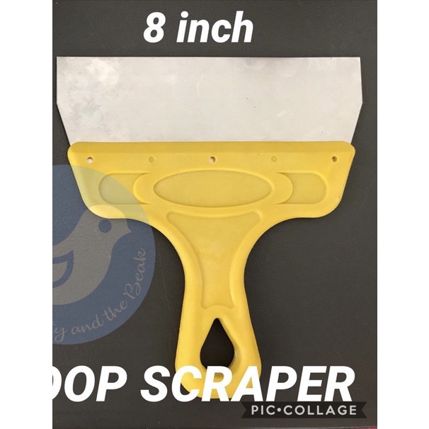 Pigeon Poop Scraper Stainless Steel YELLOW 6 or 8 inches | Shopee ...