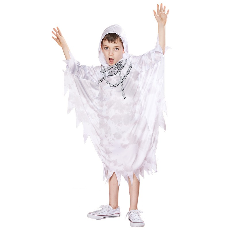 COD Boys Horror Ghost Cosplay Hell Hunter Hooded Robe Devil Halloween ...