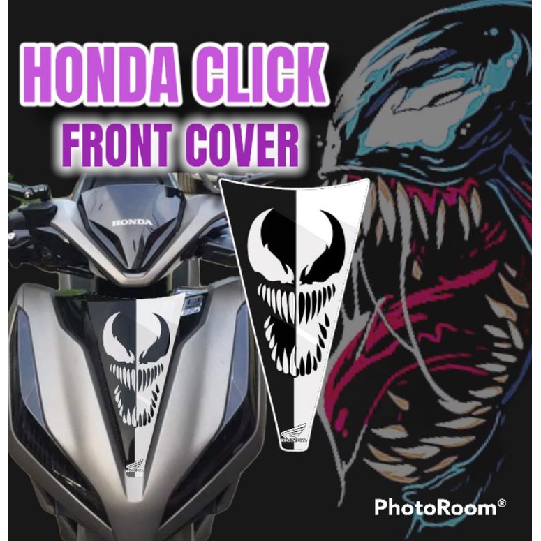 HONDA CLICK FRONT STICKER/HONDA CLICK V2/V3 FRONT COVER/FRONT DECALS ...