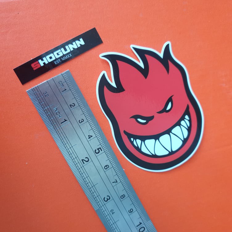 Spitfire Skateboards Logo DIE CUT Laminated Vinyl Stickers | Shopee ...
