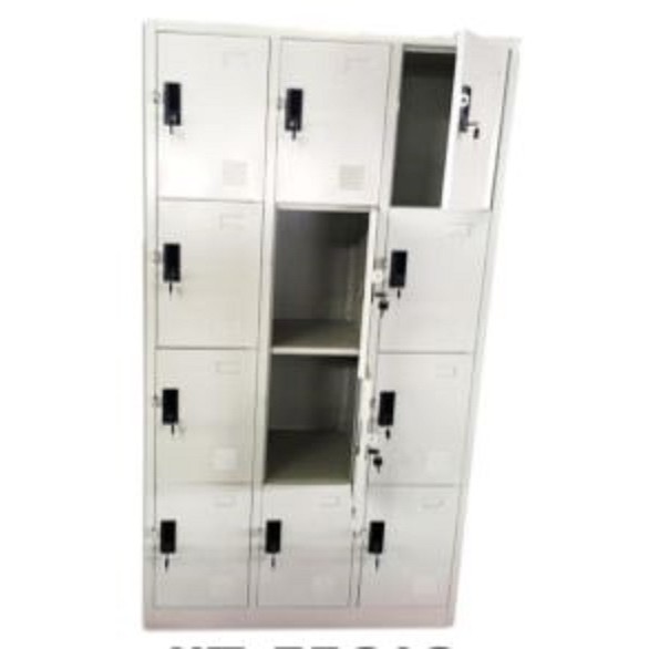 FLRCC 12 DOORS STEEL LOCKERS / BEIGE COLOR | Shopee Philippines
